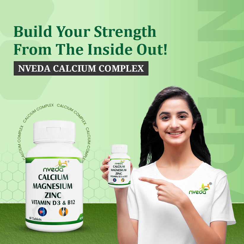 Calcium Tablets with D3, Magnesium, Zinc & B12