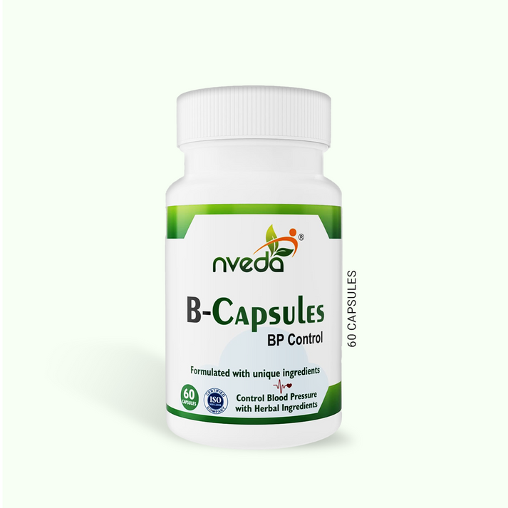 Nveda B Capsules for High BP Support – 60 Veg Capsules