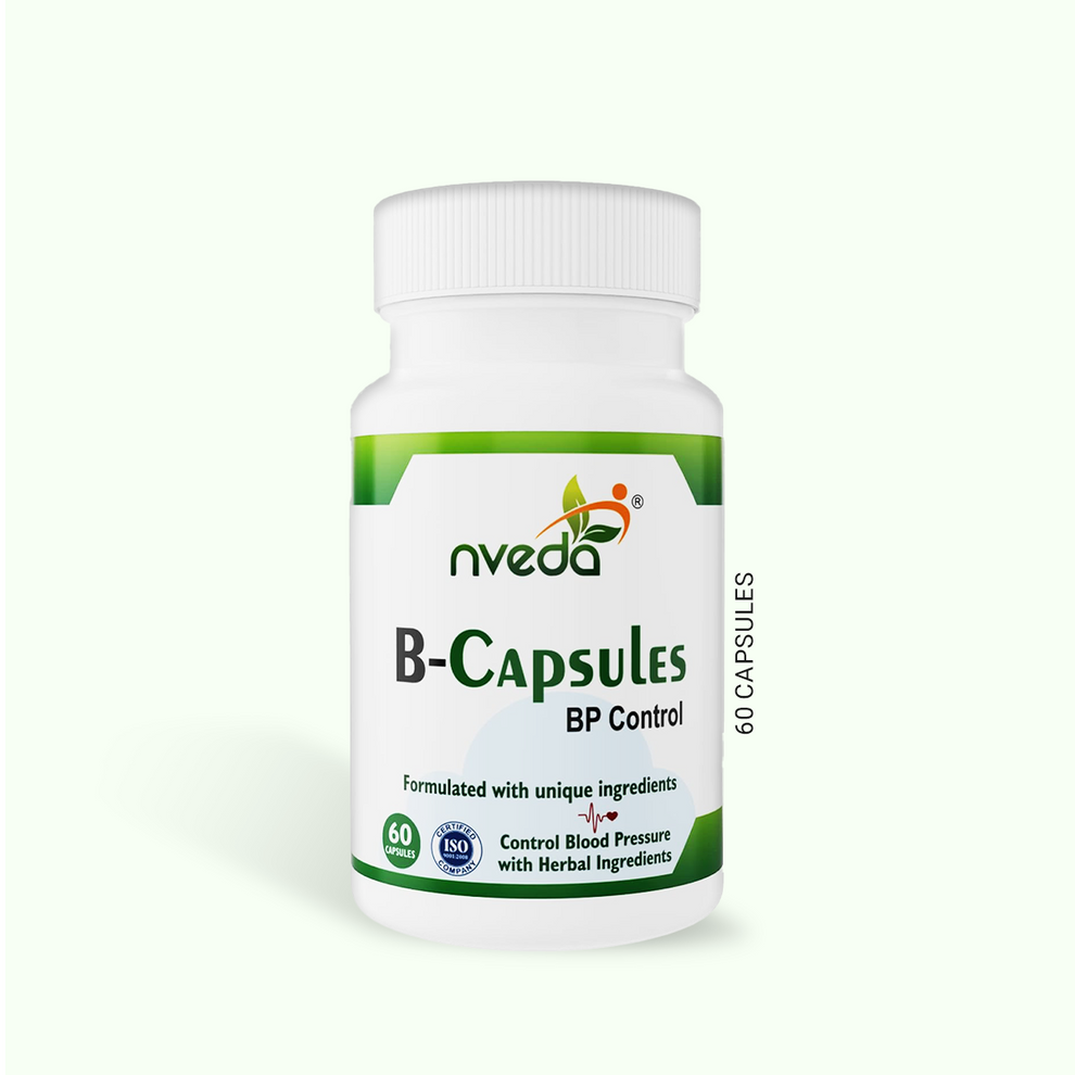 Nveda B Capsules for High BP Support – 60 Veg Capsules